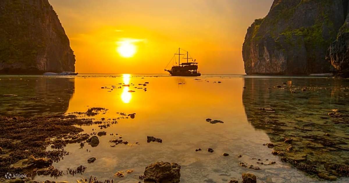 皮皮島日落和發光浮游生物長尾船之旅 全天 Klook 客路